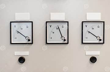 Relay Protection System. Bay Control Unit Stock Image - Image of ...