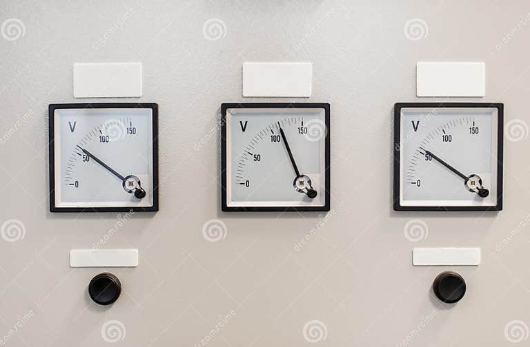 Relay Protection System. Bay Control Unit Stock Image - Image of ...