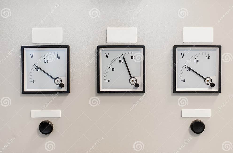 Relay Protection System. Bay Control Unit Stock Image - Image of ...