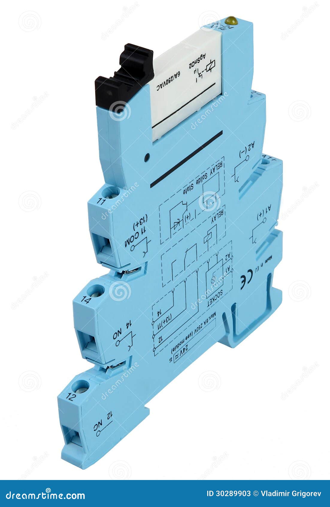 Relay Electrical Device, Electrical Appliance, Switch, Blue, Vertical ...