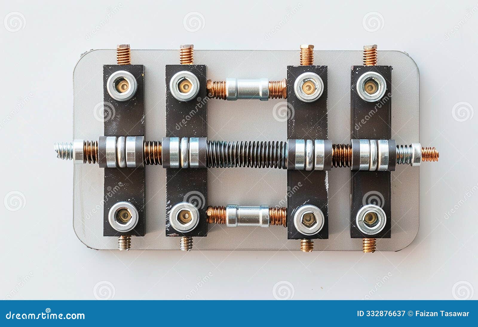 Relay on White Background -Generative Ai Stock Illustration ...