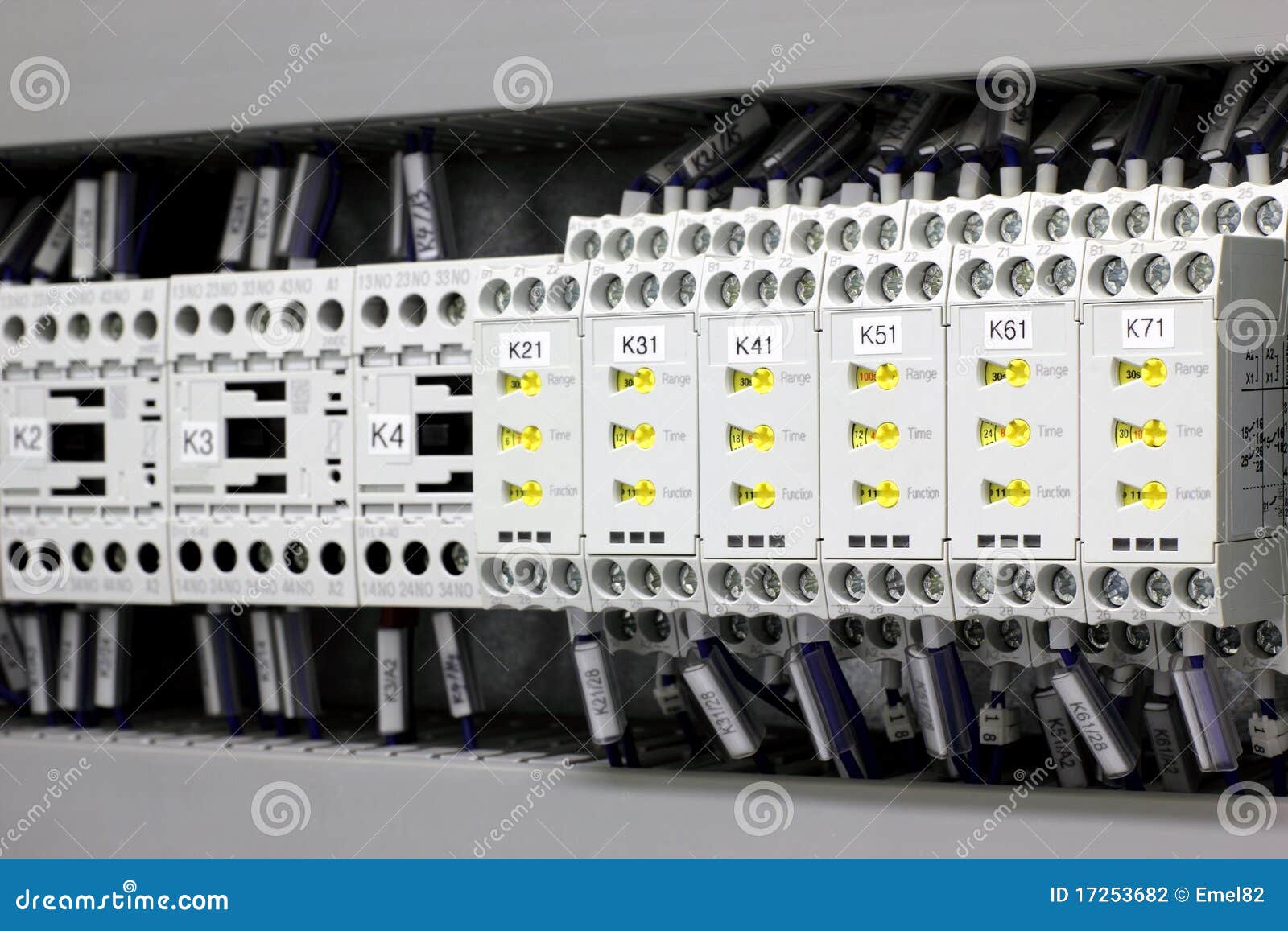 Relaying automation stock photo. Image of electric, processes - 17253682