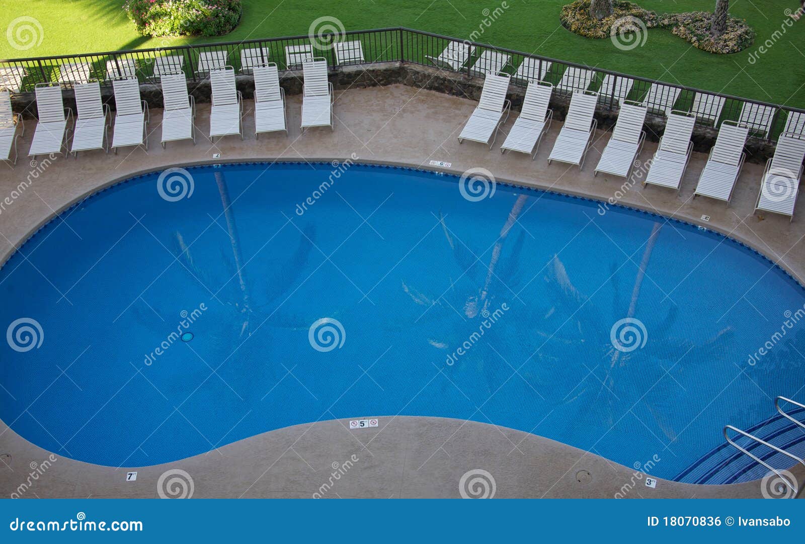 Relection in the pool stock photo. Image of clear, recreation - 18070836