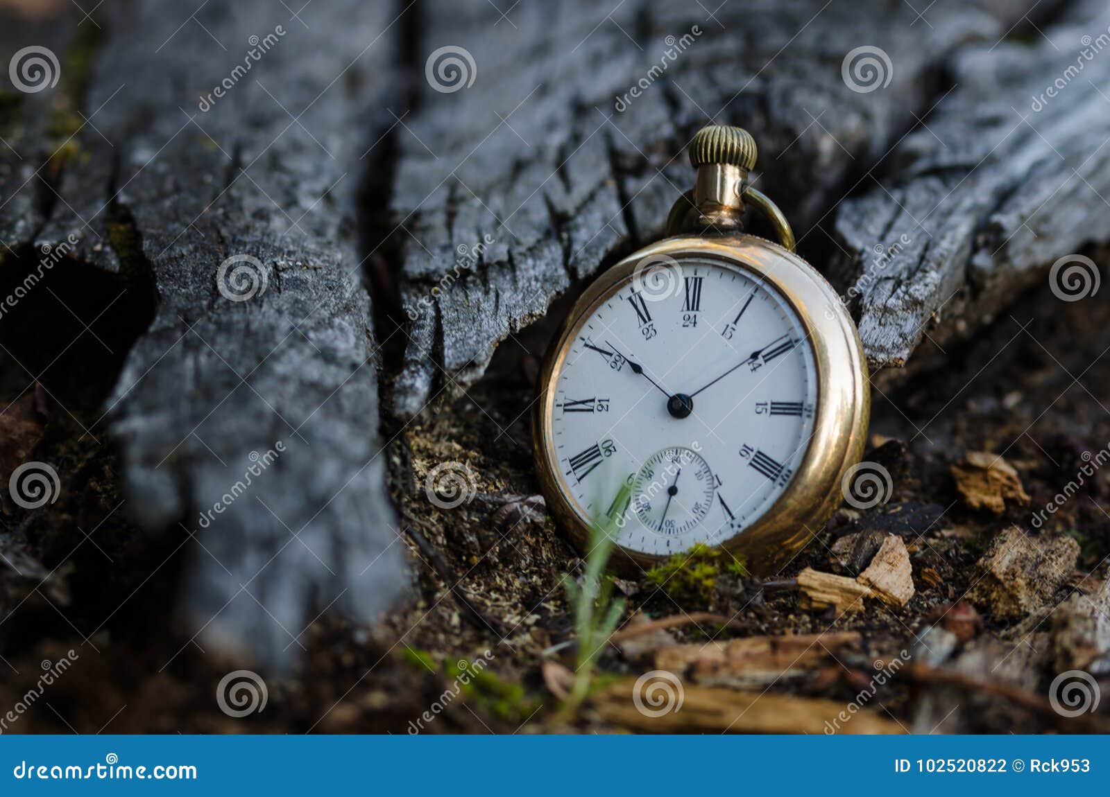 Relentless and Unstoppable Passage of Time Stock Photo - Image of ...
