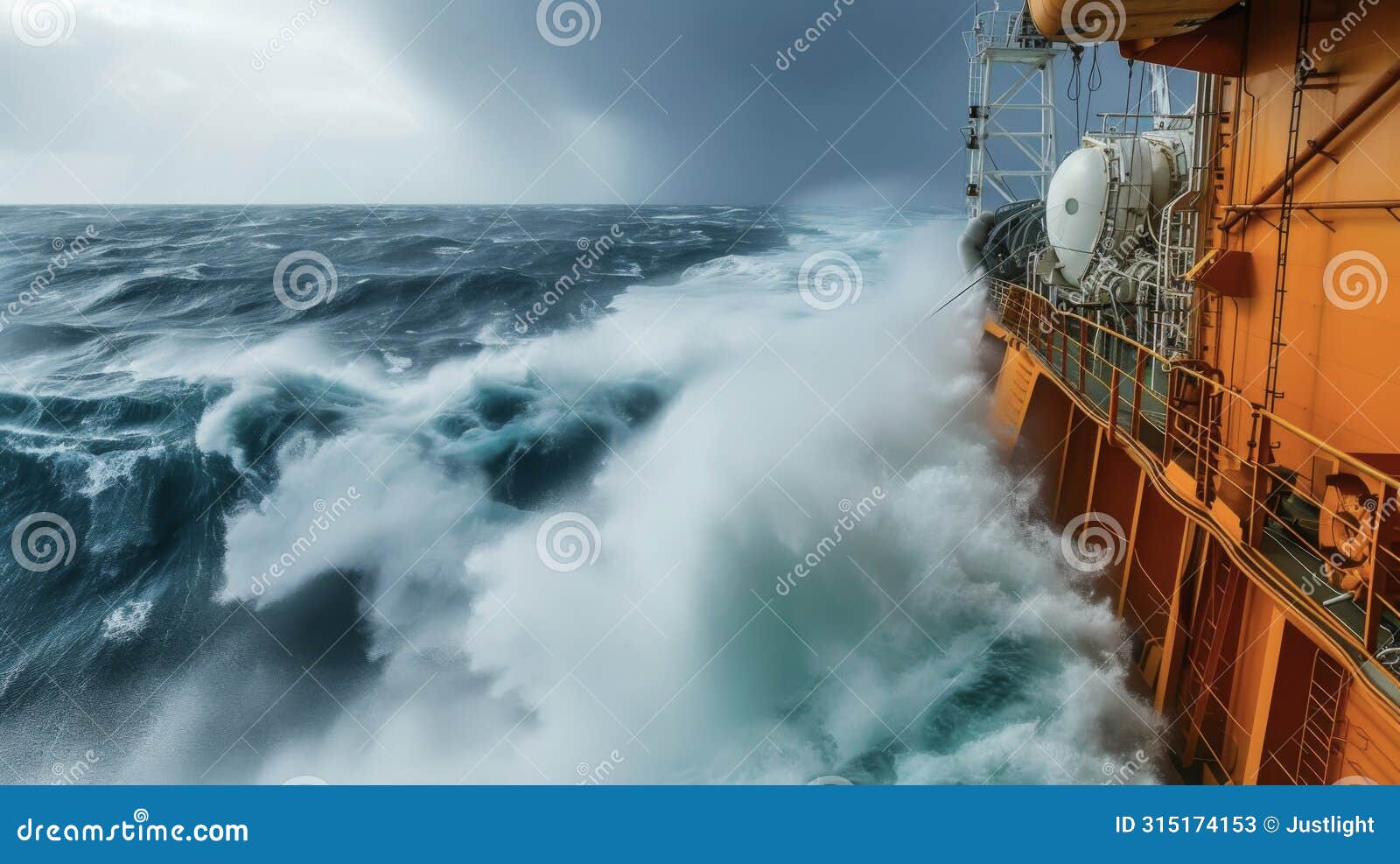The Relentless Winds and Waves of a Stormy Sea are No Match for the ...