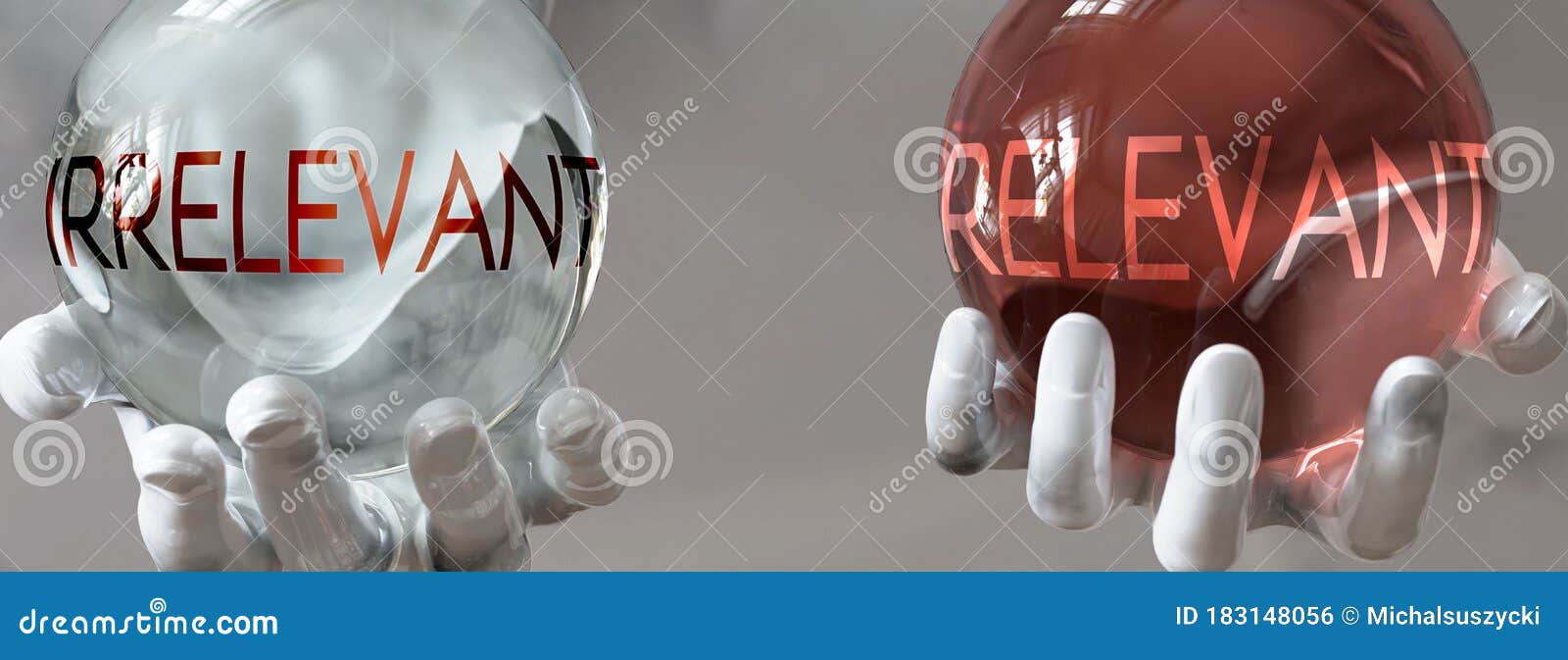 Relevant and Irrelevant in a Balanced Life - Pictured As Words Relevant ...