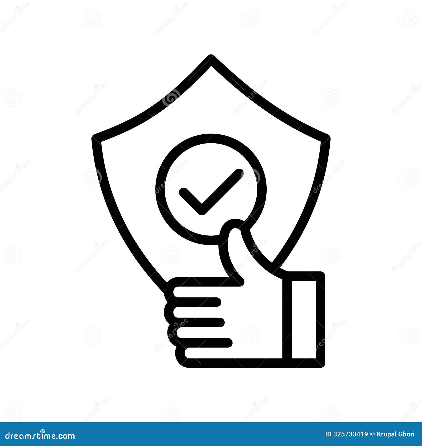 Reliability icon stock illustration. Illustration of badge - 325733419
