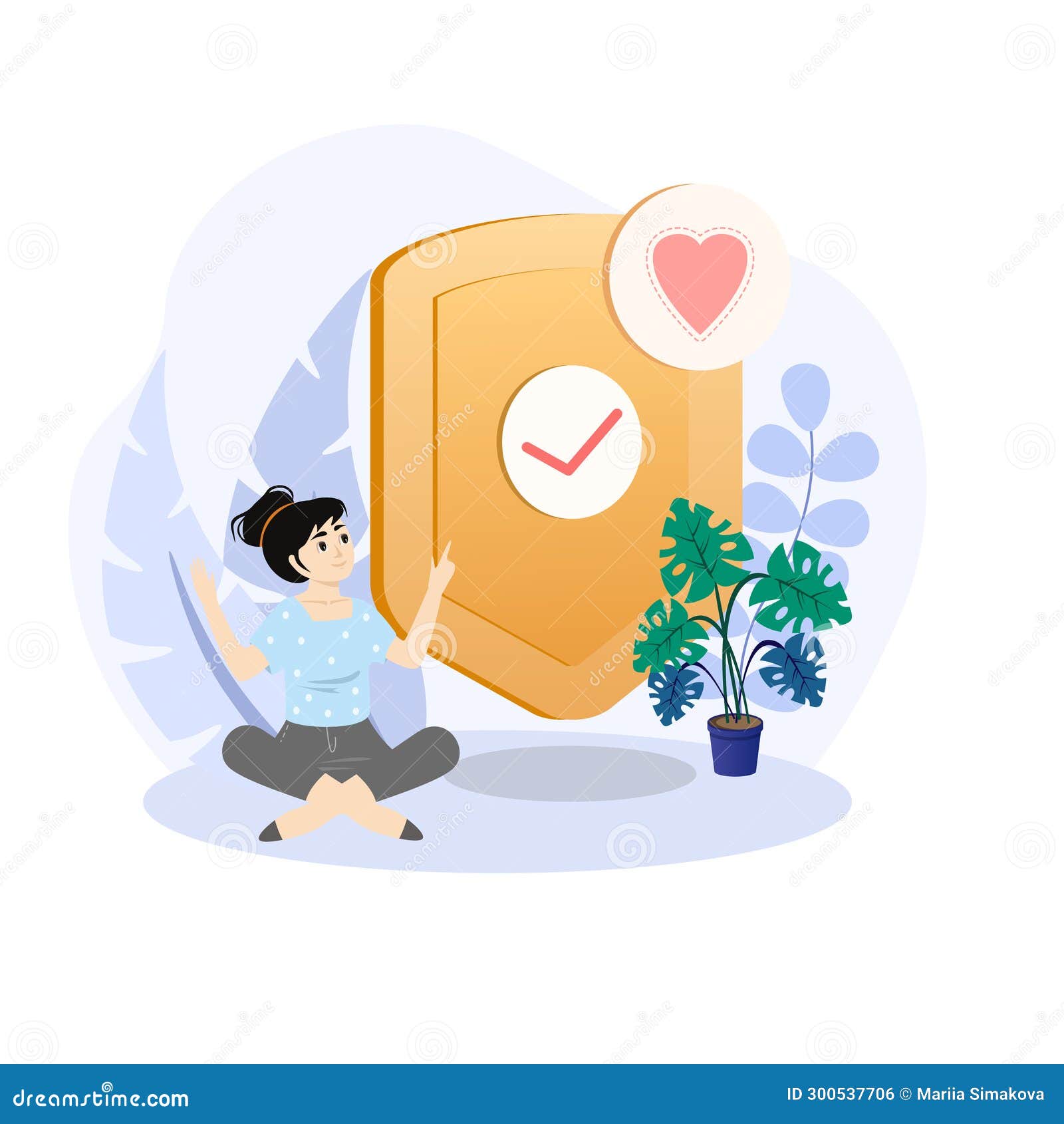 Reliability Illustration. Flat Core Value Collection Stock Illustration ...