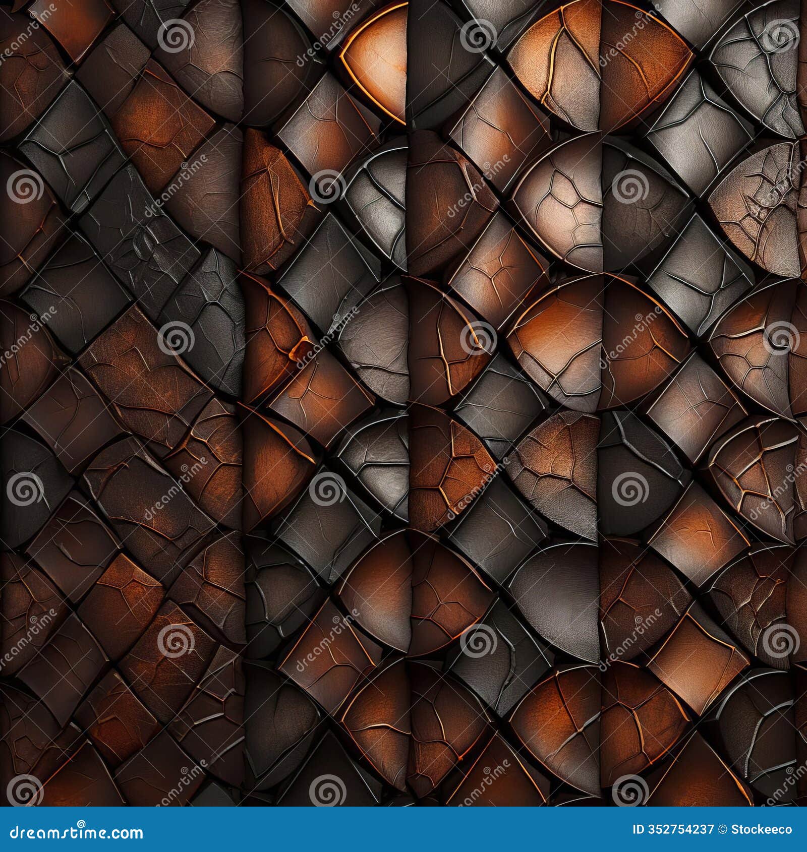 Reliability Meets Style: Seamless Leather Tiles with Jagged Pattern ...