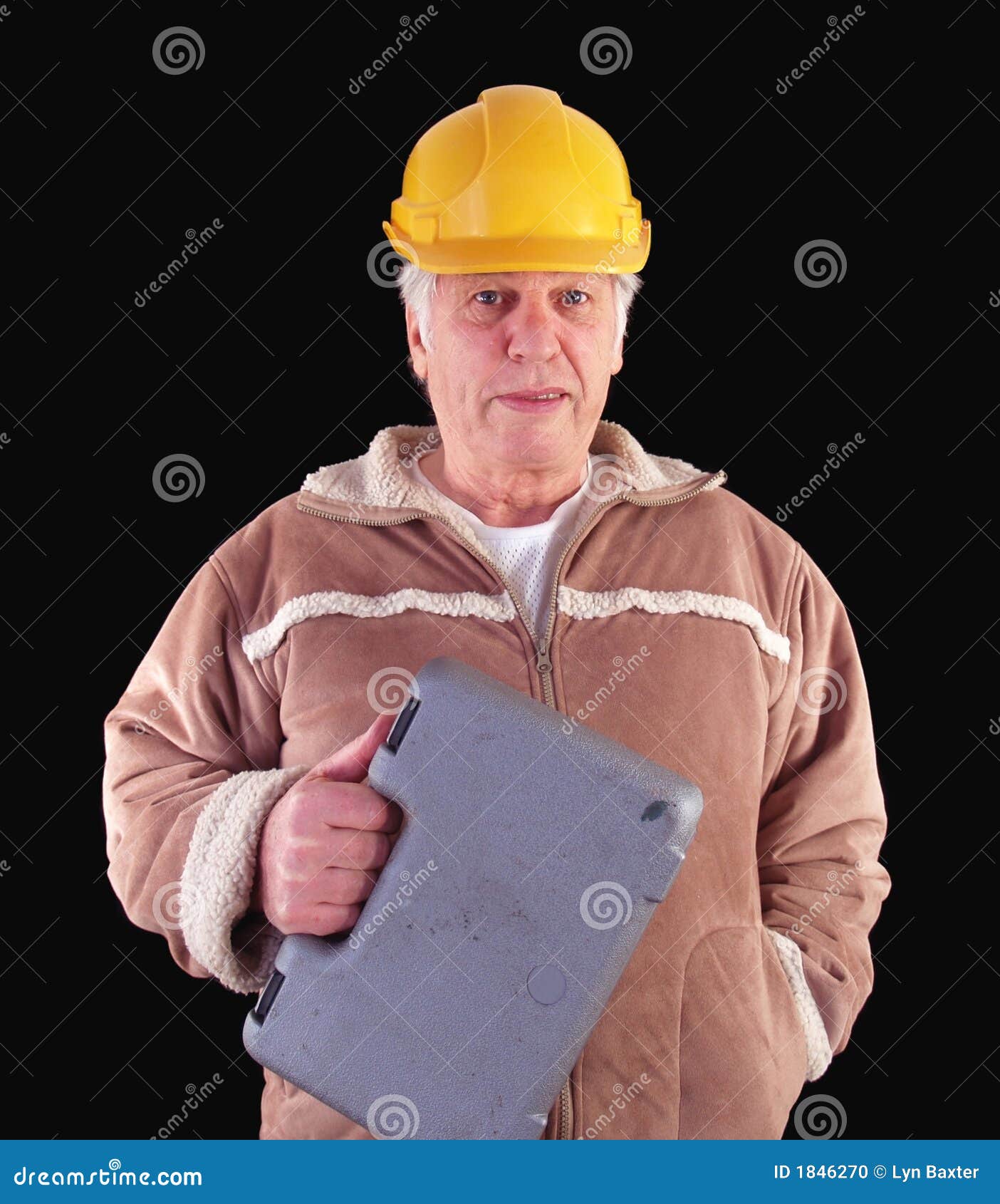 Reliable older tradesman stock photo. Image of senior - 1846270