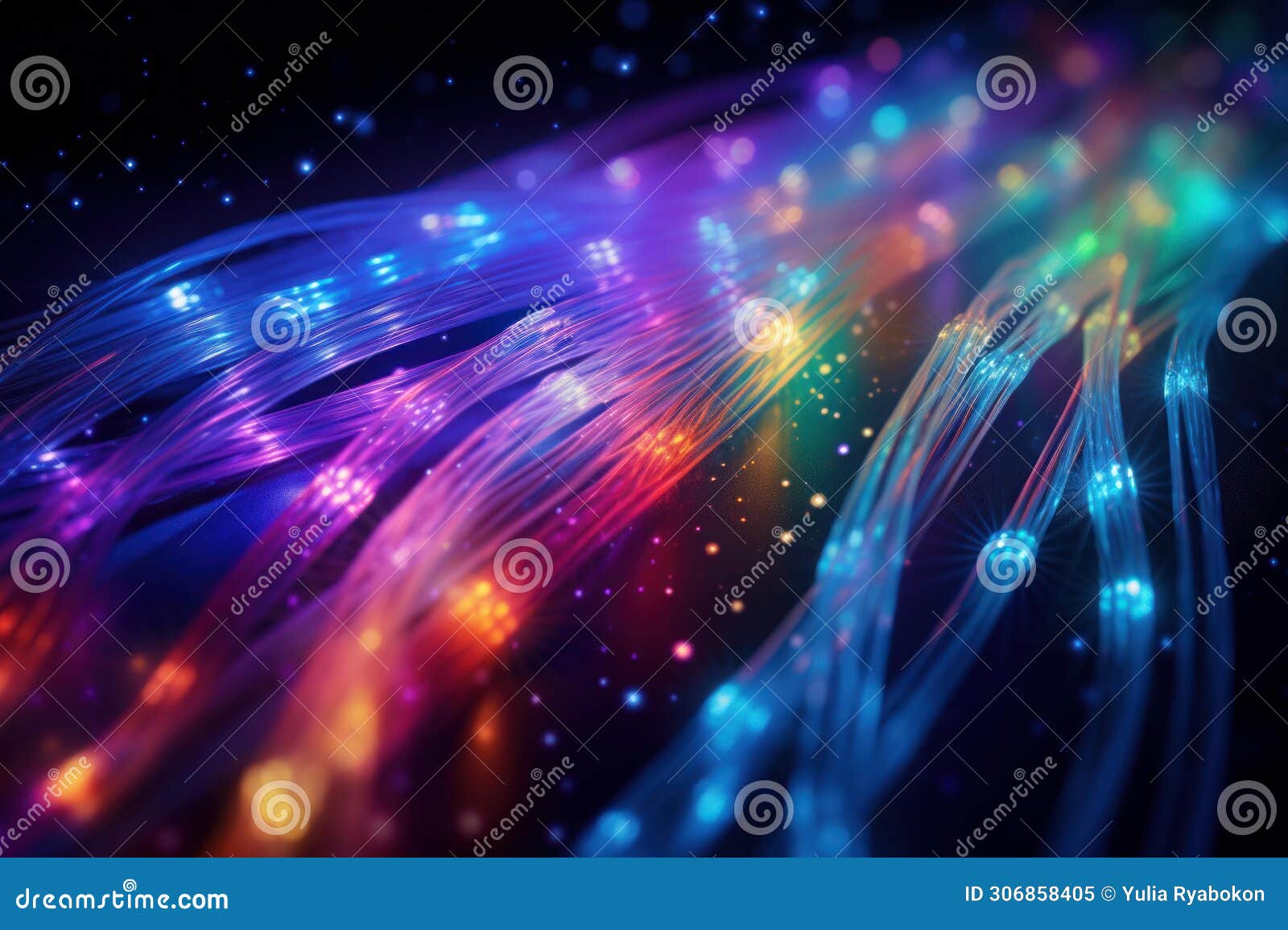 Reliable Optic Cable Internet Connection. Generate Ai Stock ...