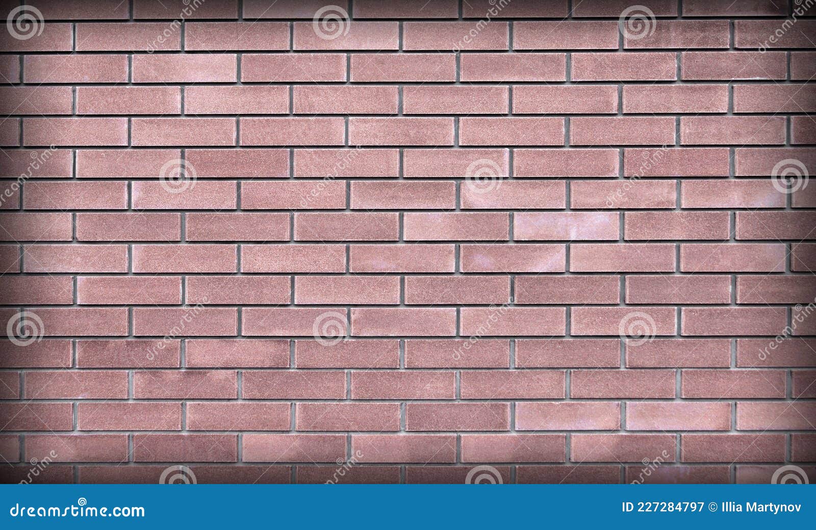 Reliable, Strong Brick Wall. Protective Structure Stock Image - Image ...