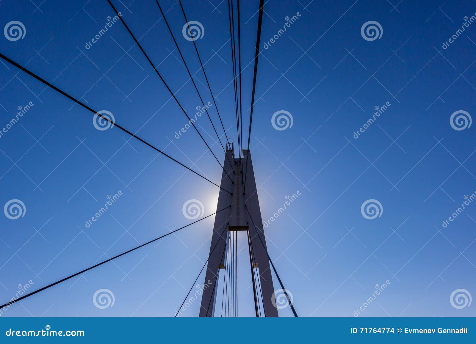 Reliance suspension bridge stock photo. Image of details - 71764774