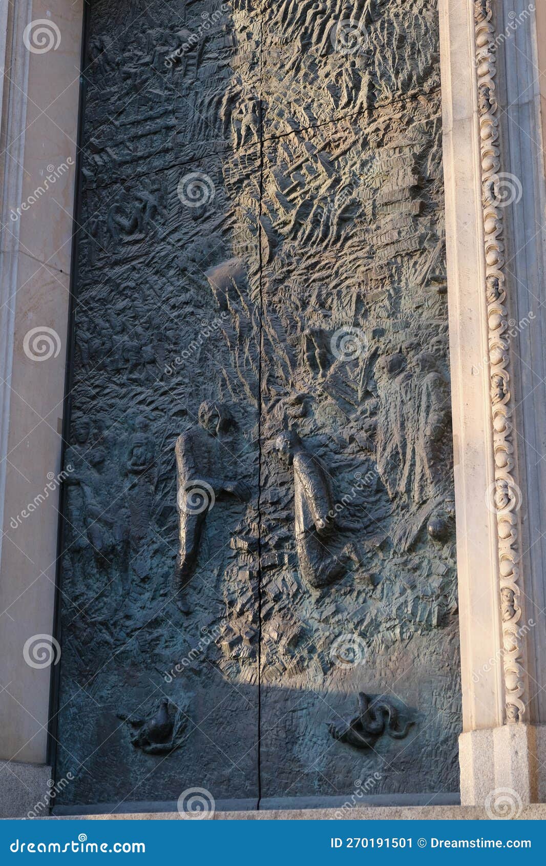 Bas Relief Ancient Sculptures Carved On The Walls Of Historical ...