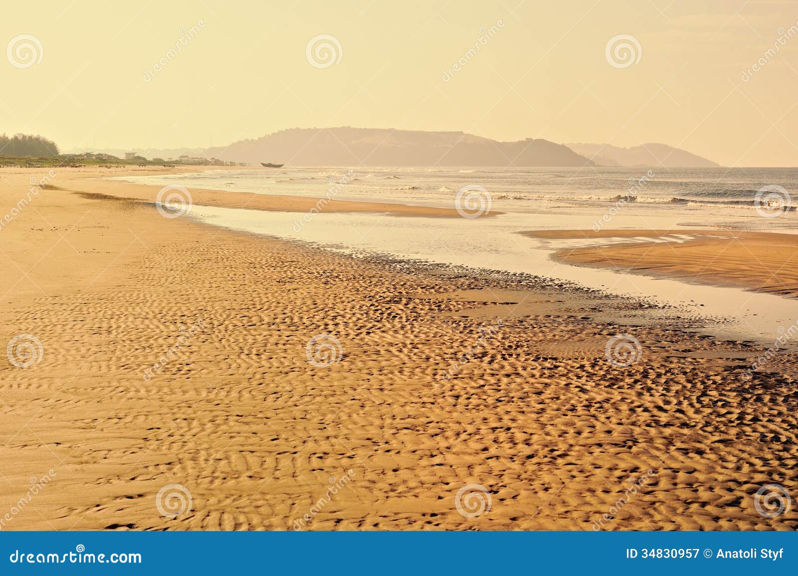 Relief on the beach stock image. Image of south, horizon - 34830957