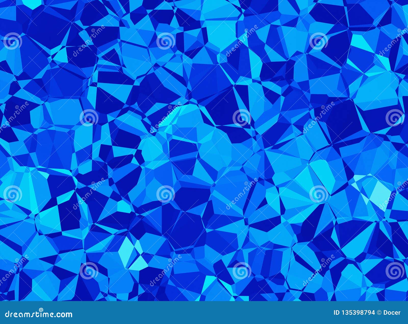 Relief Blue Crystal Backgrounds Texture Stock Illustration ...