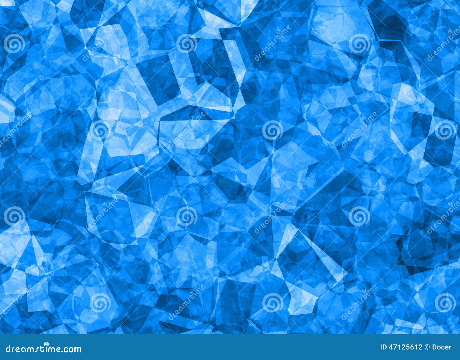 Blue Crystal Texture
