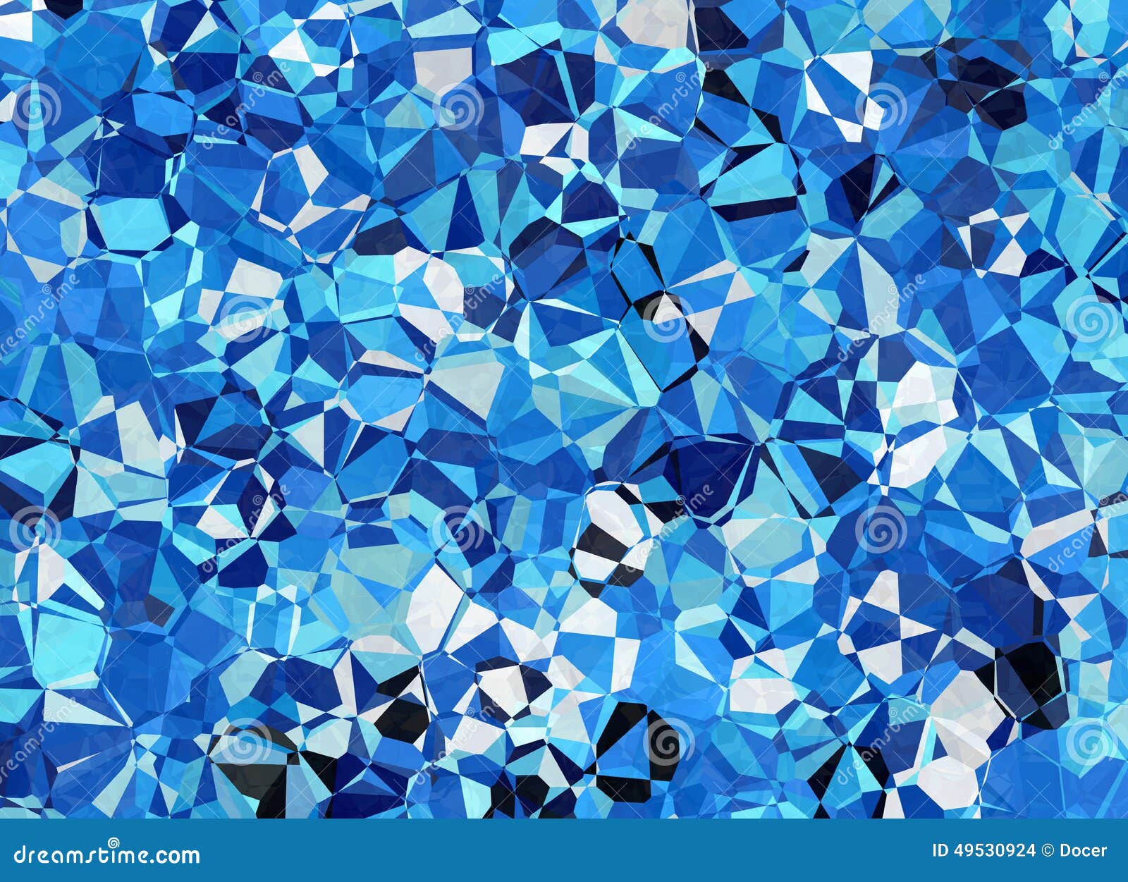 Relief Blue Crystal Backgrounds Texture Stock Illustration ...