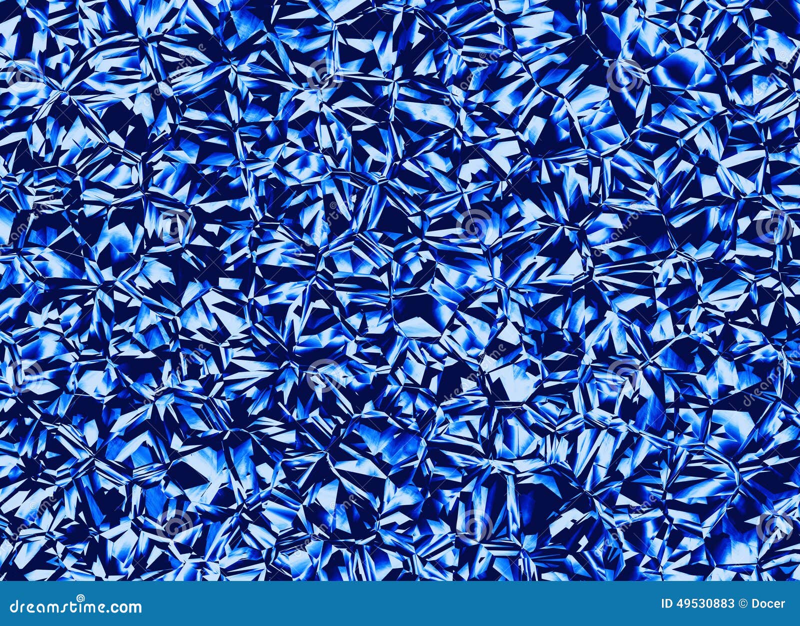 Relief Blue Glass Crystal Backgrounds Stock Illustration - Illustration ...