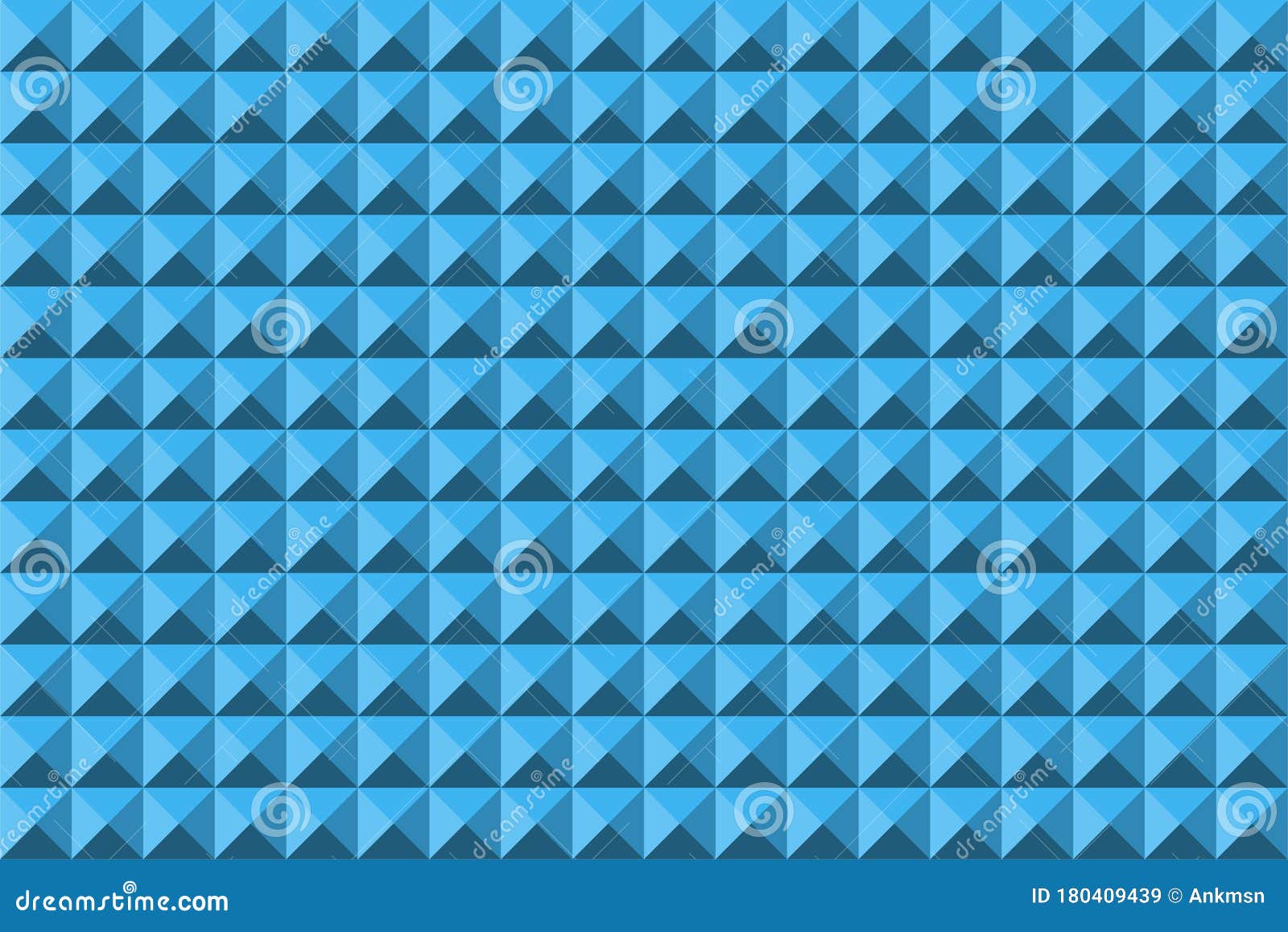 Relief Blue Pyramid Texture Seamless Abstract Pattern Cartoon Vector ...