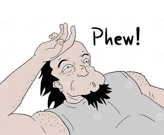 Relief expression stock vector. Illustration of relief - 97835129