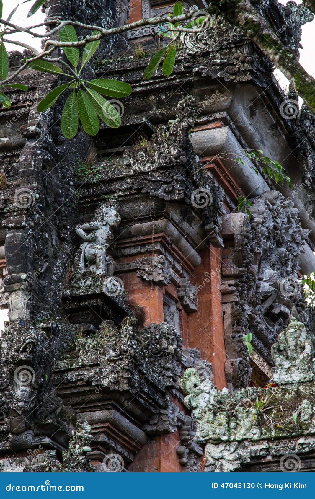 Relief on a Gate of Bali, Indonesia Stock Photo - Image of relief ...