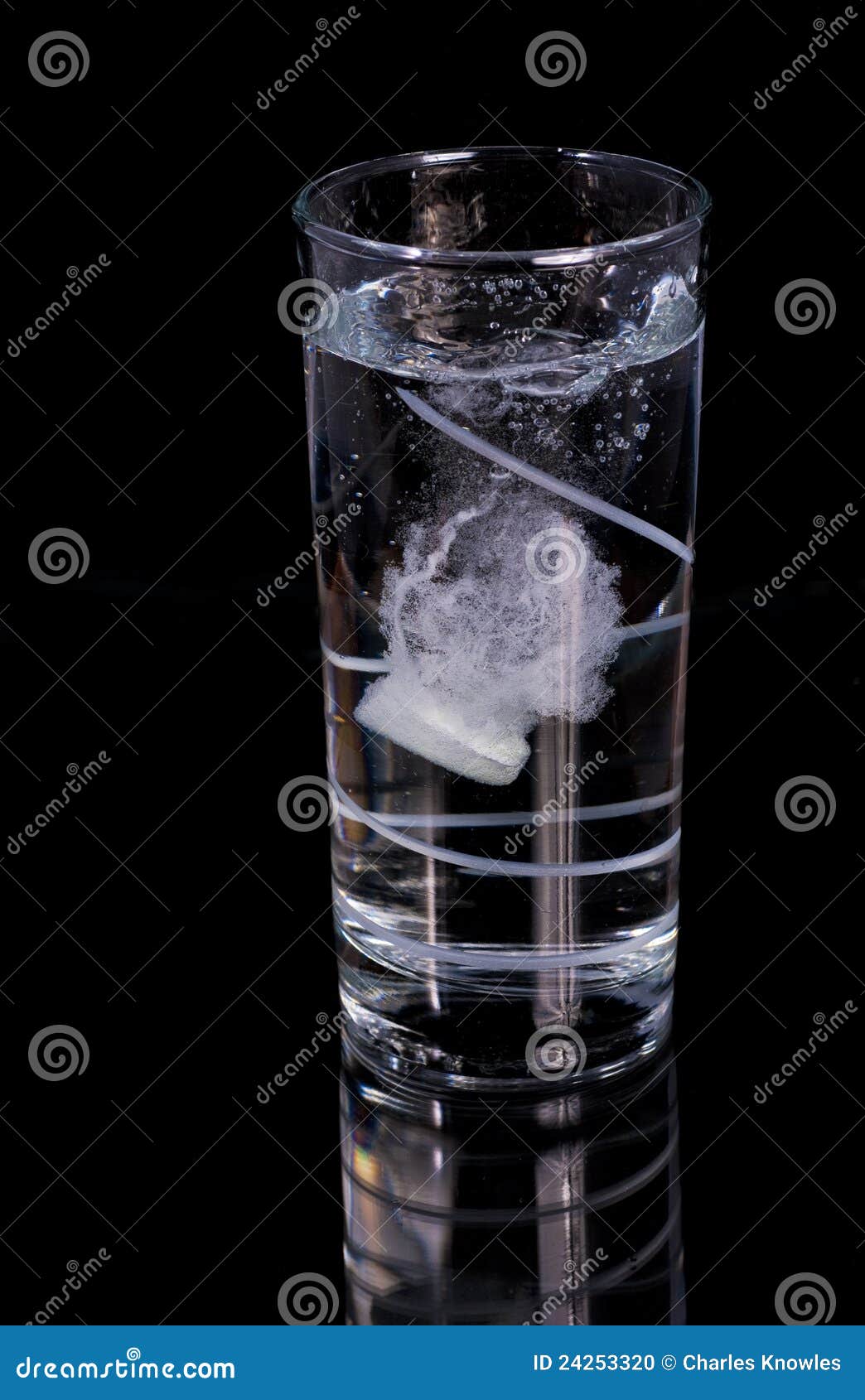 Relief in a glass stock photo. Image of round, bubbles - 24253320