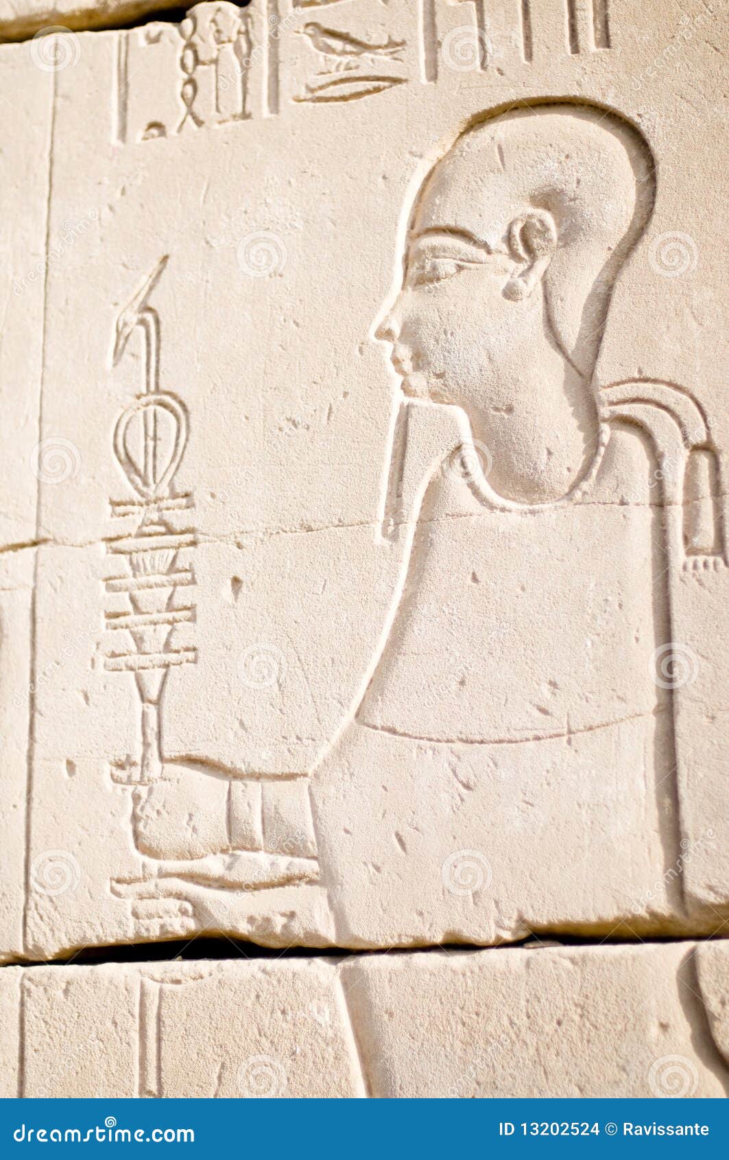 Ptah, Amun-Ra, Ramses And Ra-Horakhty Sitting Next To Each Other Stock ...