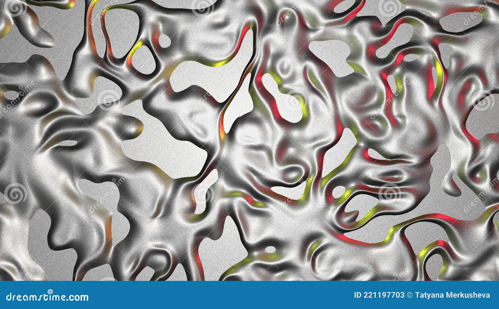 Relief Gray Metal Surface. 3D Rendering Background. Stock Illustration ...