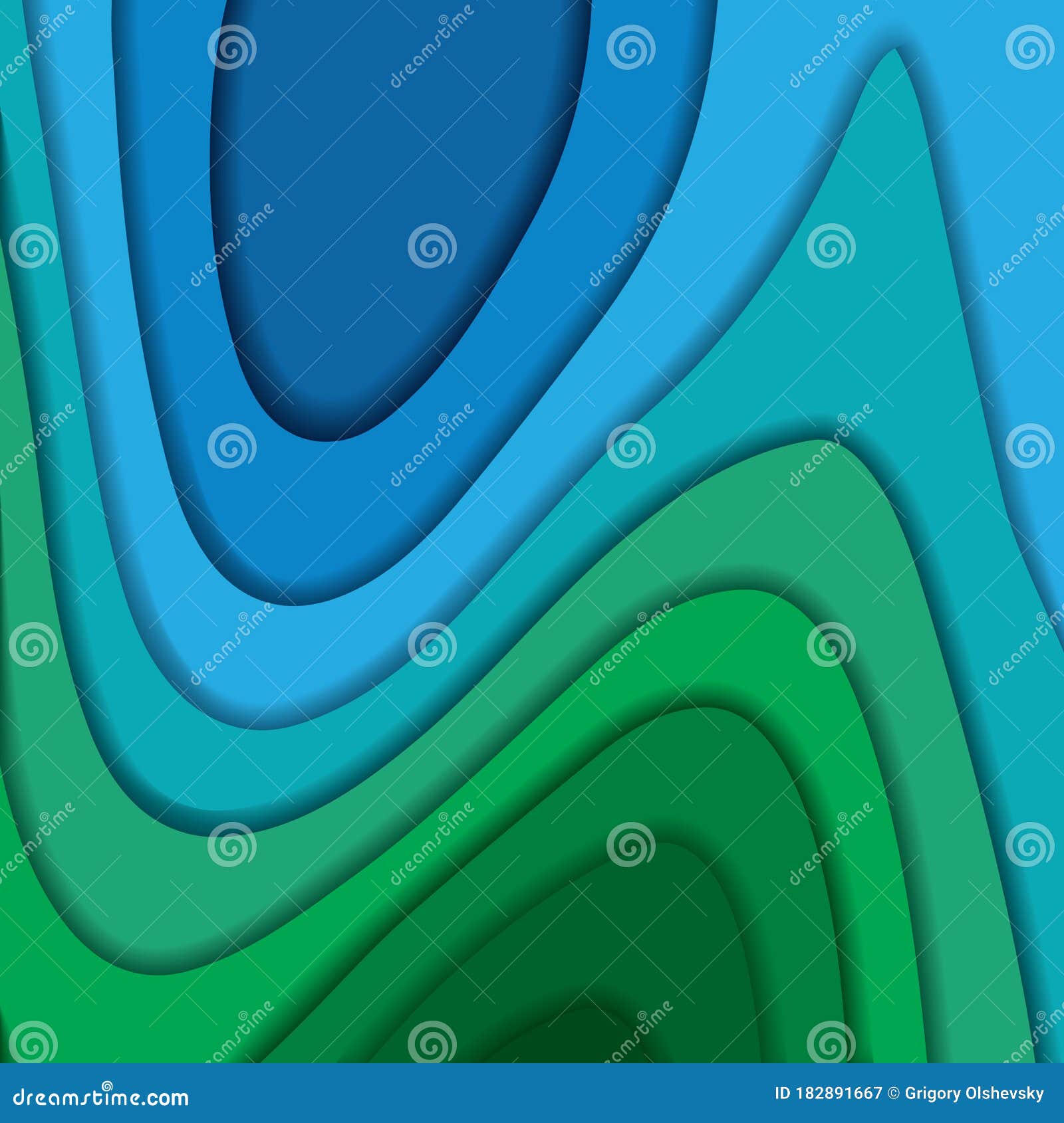 Relief Map. Abstract Background with Layers Stock Vector - Illustration ...