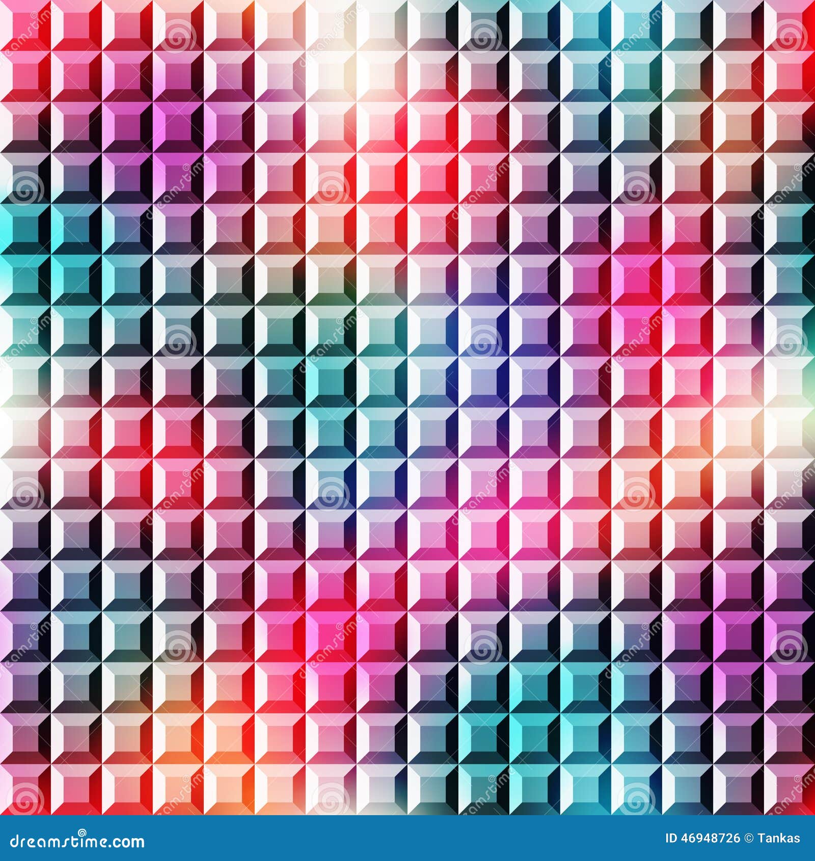 Relief Mosaic on Gradient Background Stock Vector - Illustration of ...
