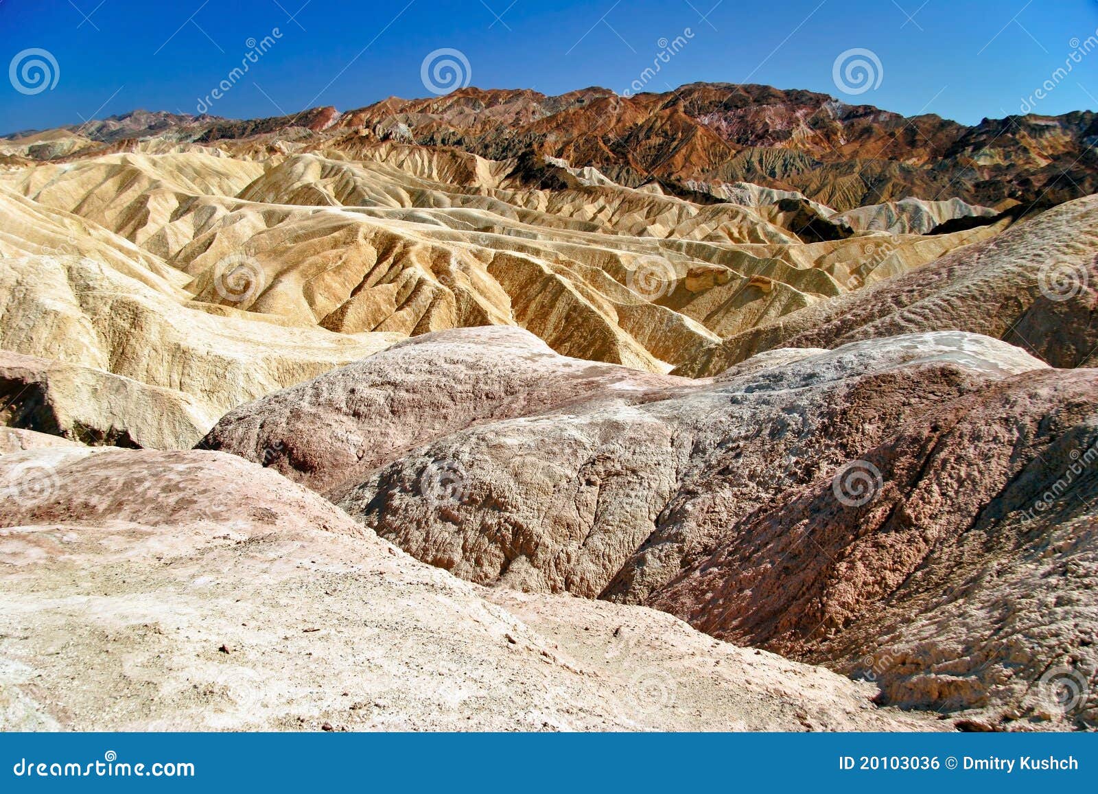 Relief of the Rocks in Death Valley Stock Photo - Image of desert ...
