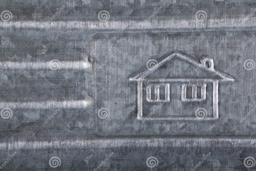Relief Sign stock image. Image of iron, detail, home - 13468795