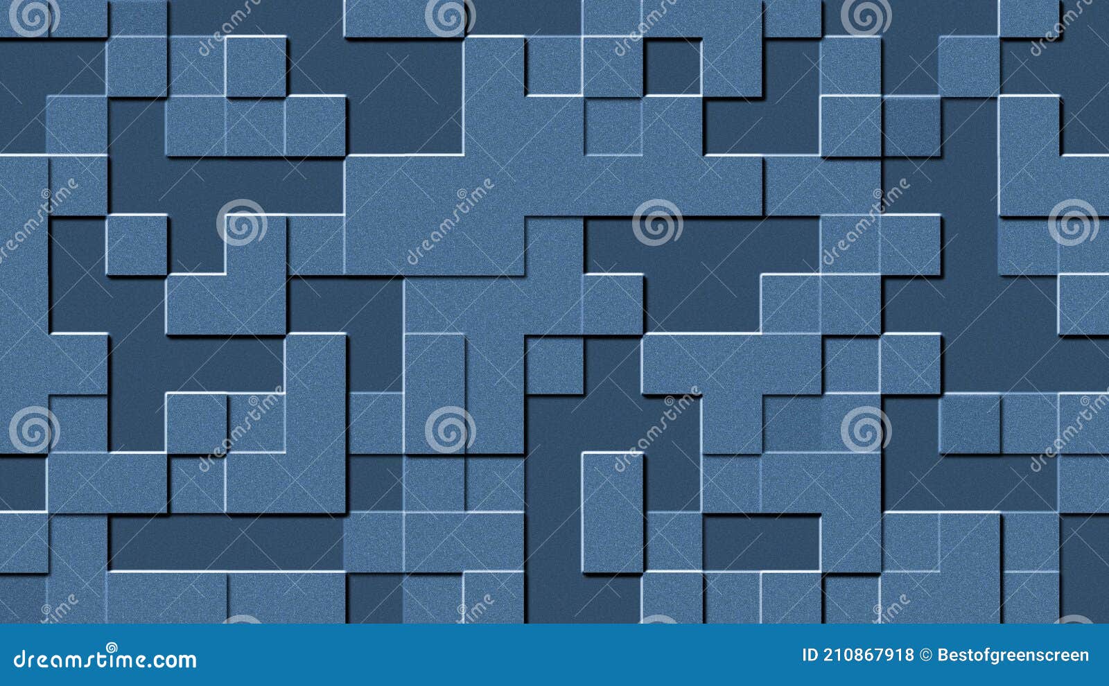 Relief Structure of Square Elements - Abstract Graphic Background in ...