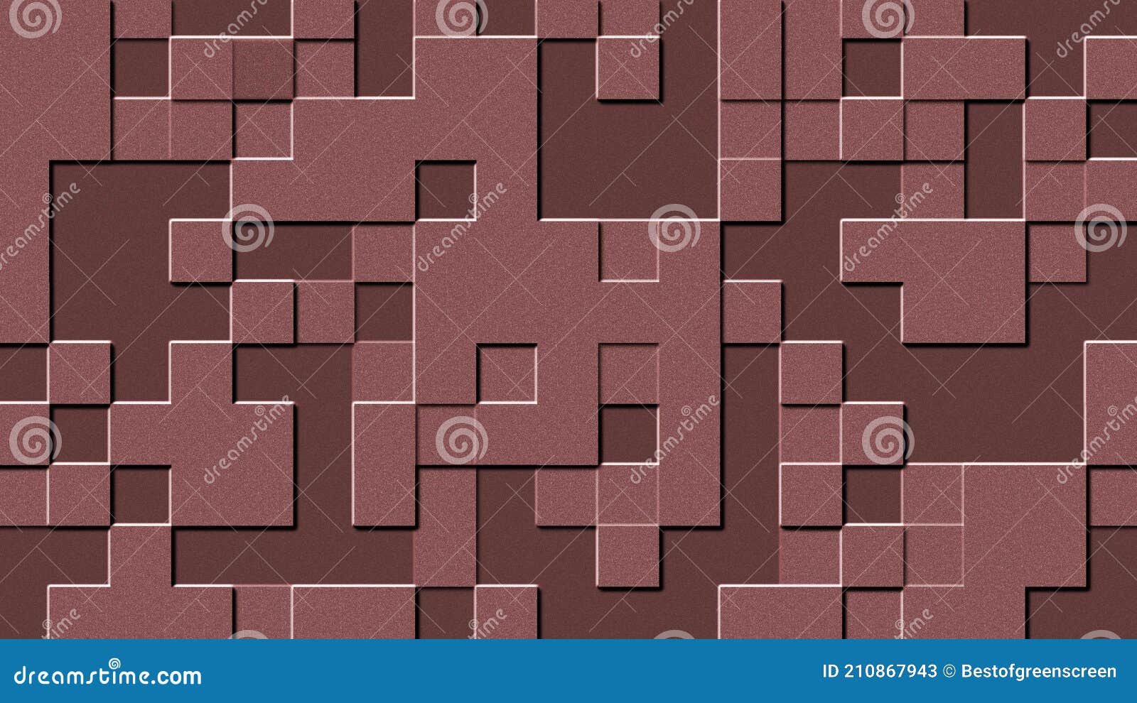 Relief Structure of Square Elements - Abstract Graphic Background in ...