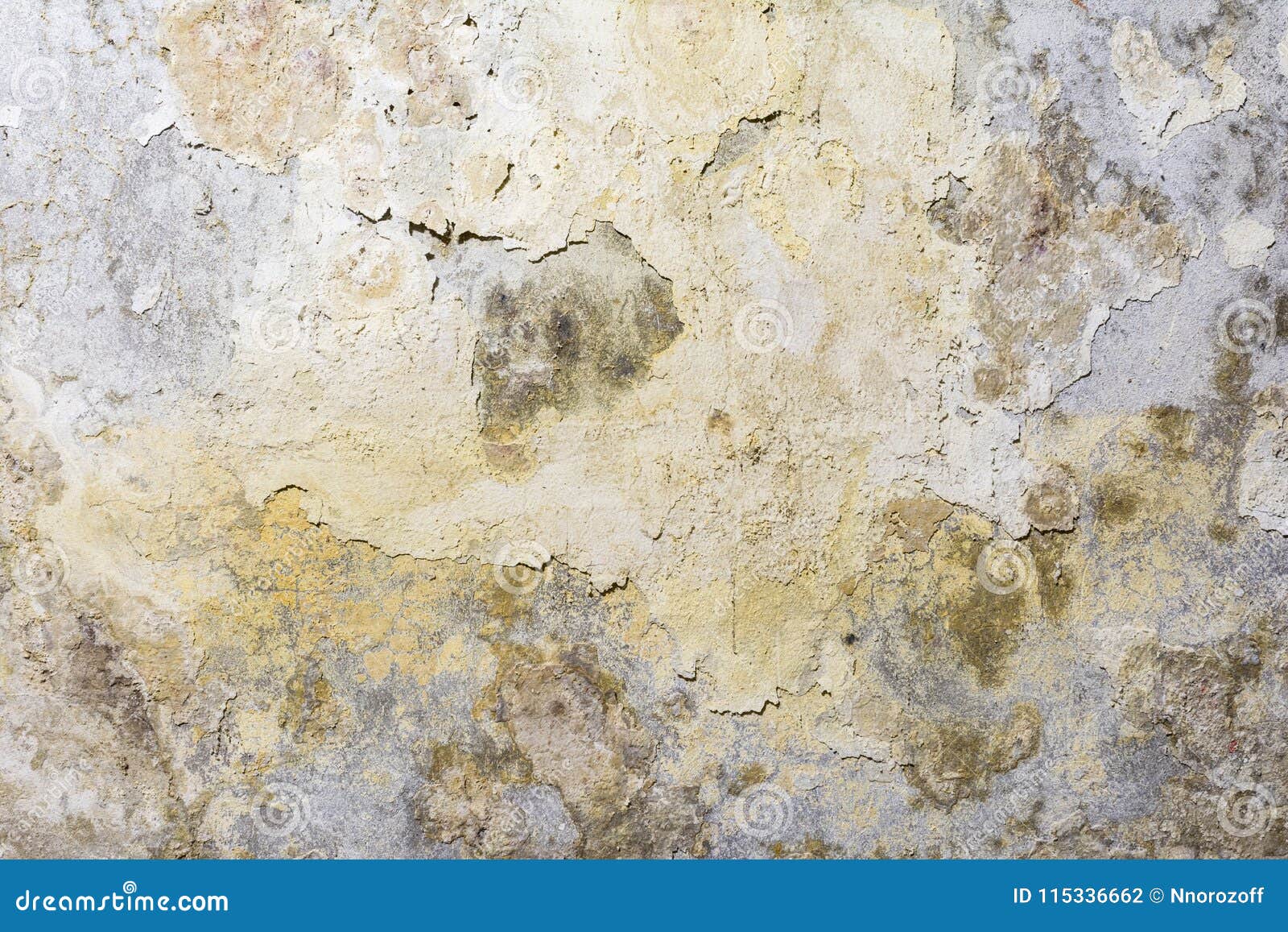Relief Texture of the Old Antique Wall, Destruction and Peeling Plaster ...