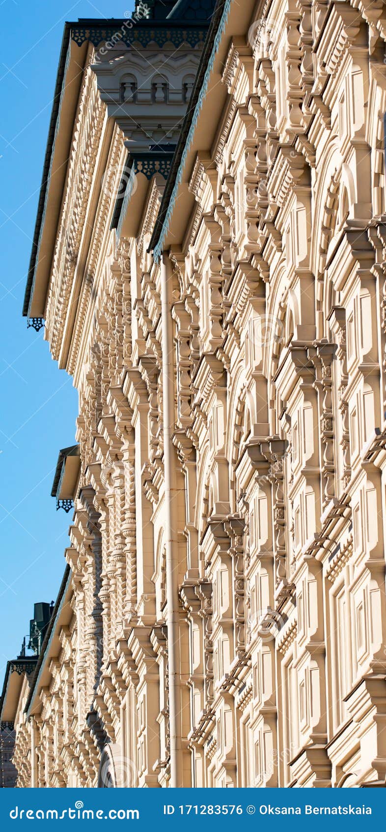 Relief walls of a building stock photo. Image of corners - 171283576