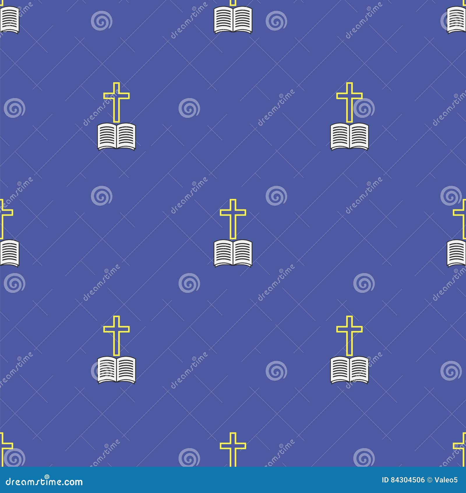 Religion Icons Seamless Pattern Stock Vector - Illustration of ...