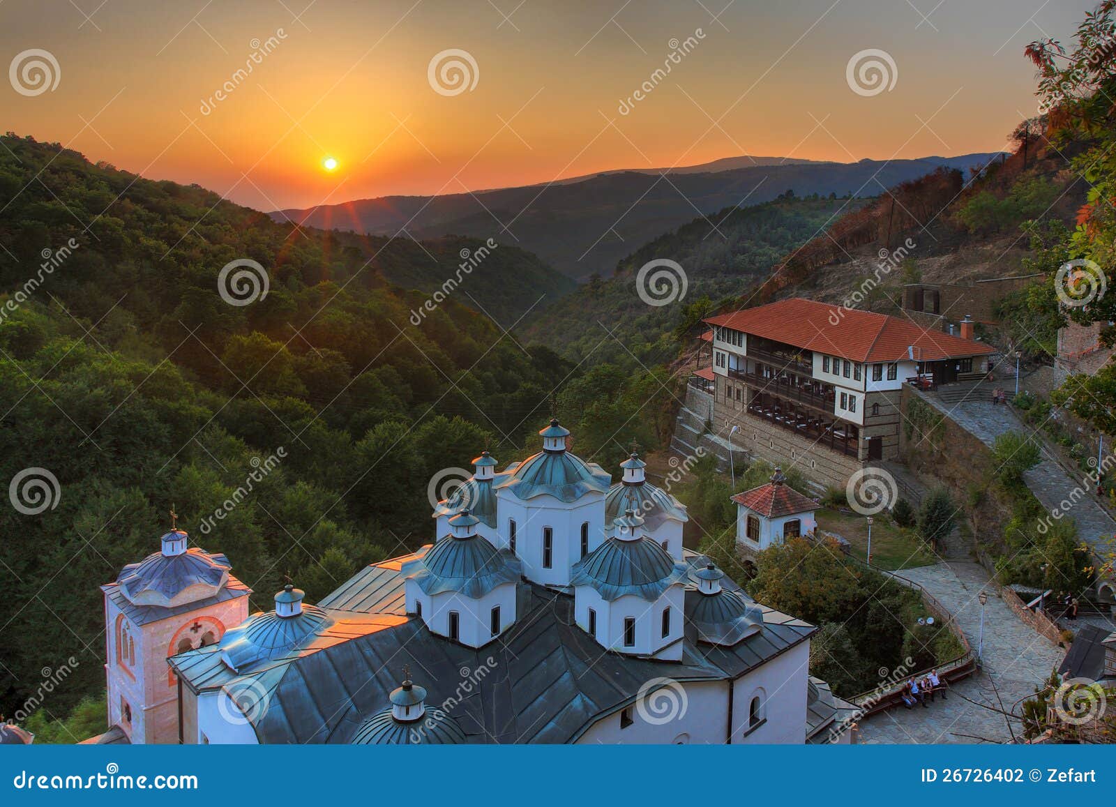 Religion sunset stock photo. Image of praying, macedonia - 26726402