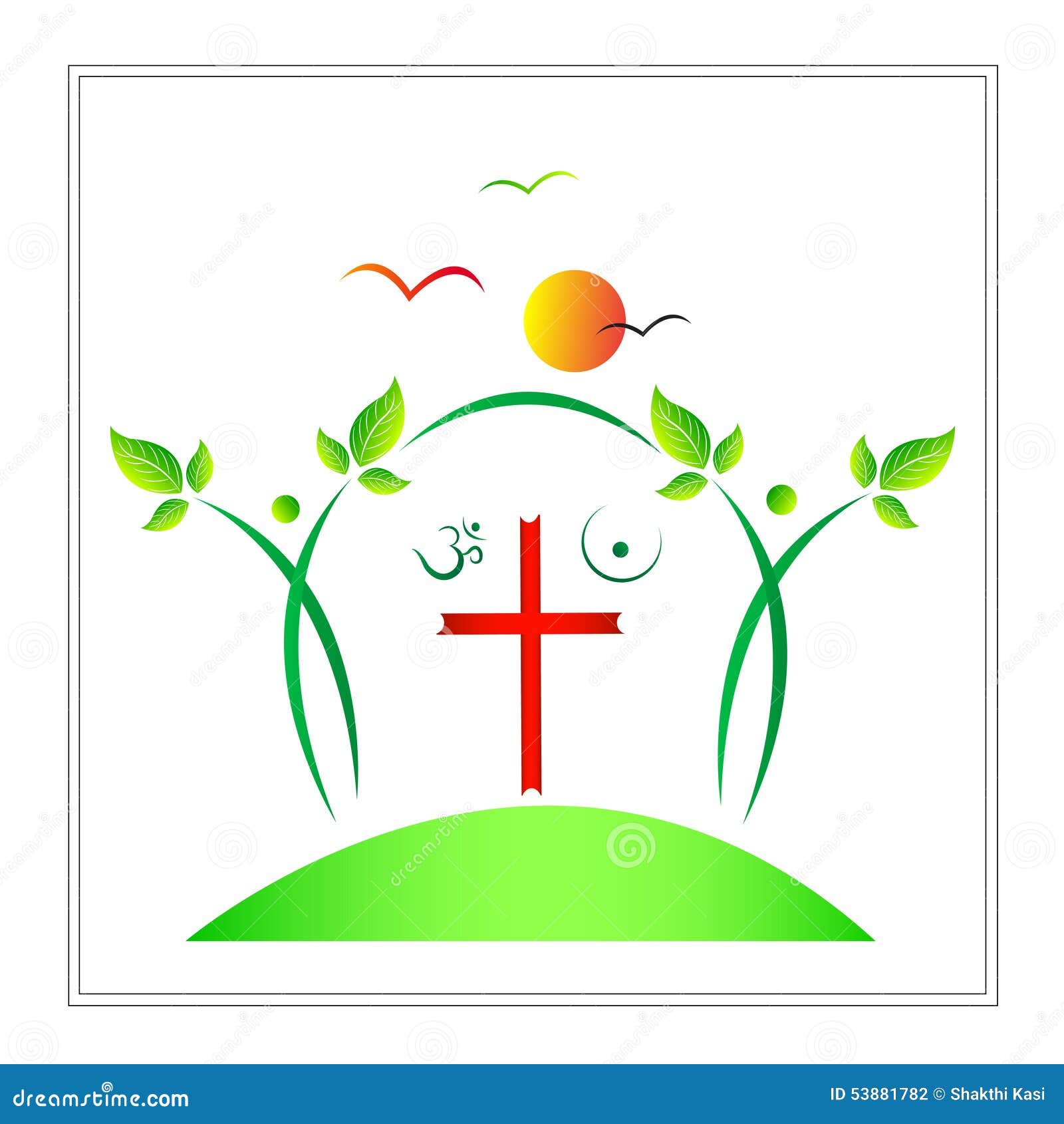 Religion Symbol Set 3D Major World Religions Royalty-Free Stock Photo ...