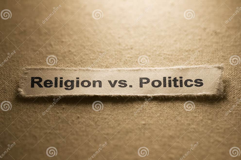 Religion vs Politcs stock photo. Image of concern, lighting - 21585868