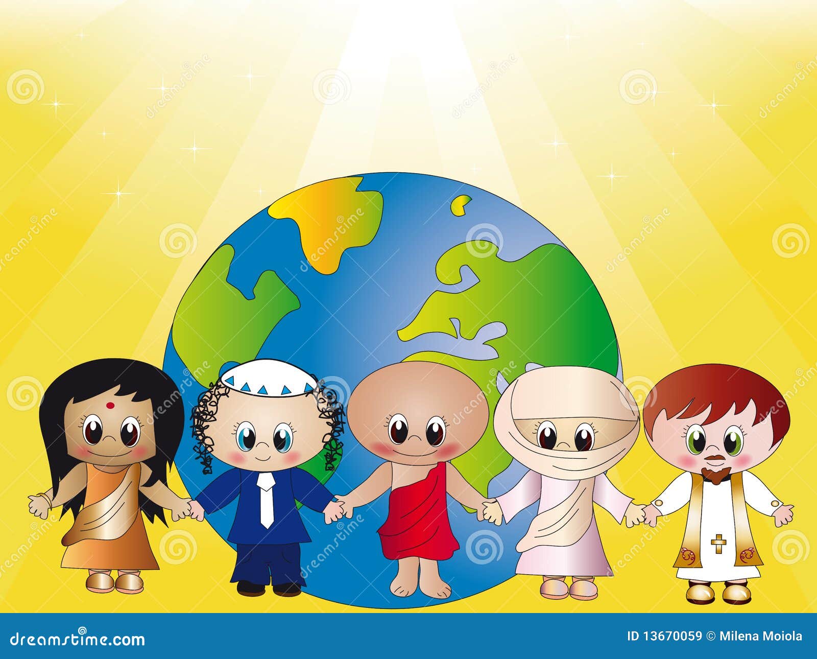 Religions Royalty Free Stock Images - Image: 13670059