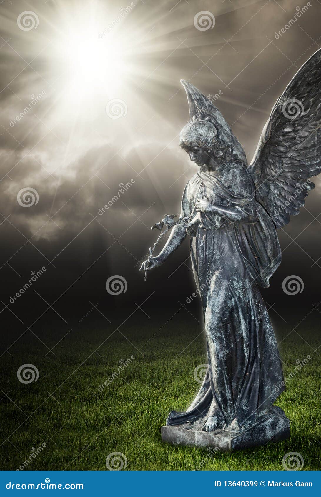 Religious angel stock image. Image of figure, christian - 13640399