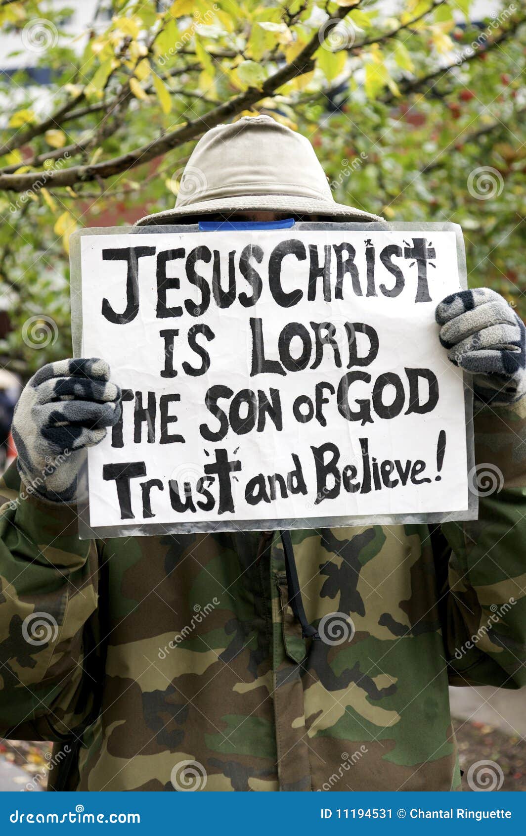 Religious belief stock image. Image of camouflage, belief - 11194531