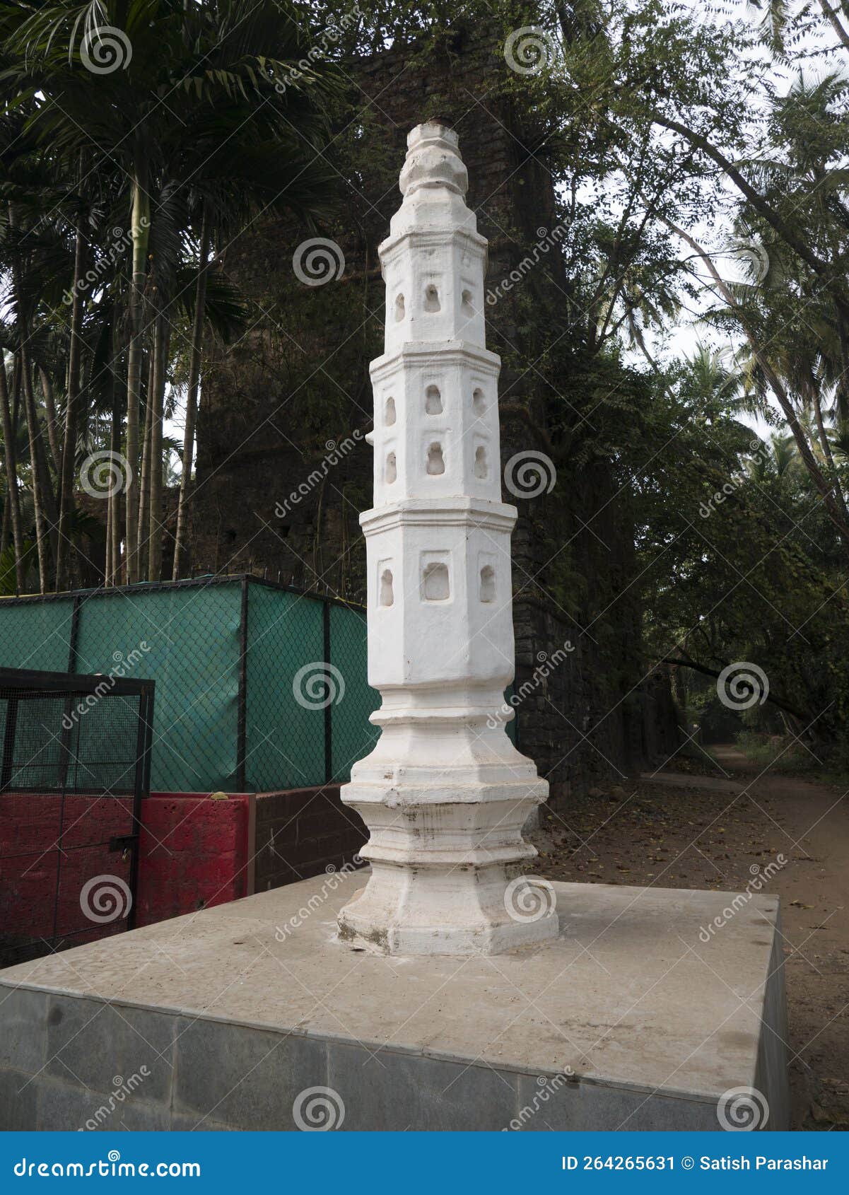 Religious Deepmala Structure at Revdanda Editorial Photo - Image of ...