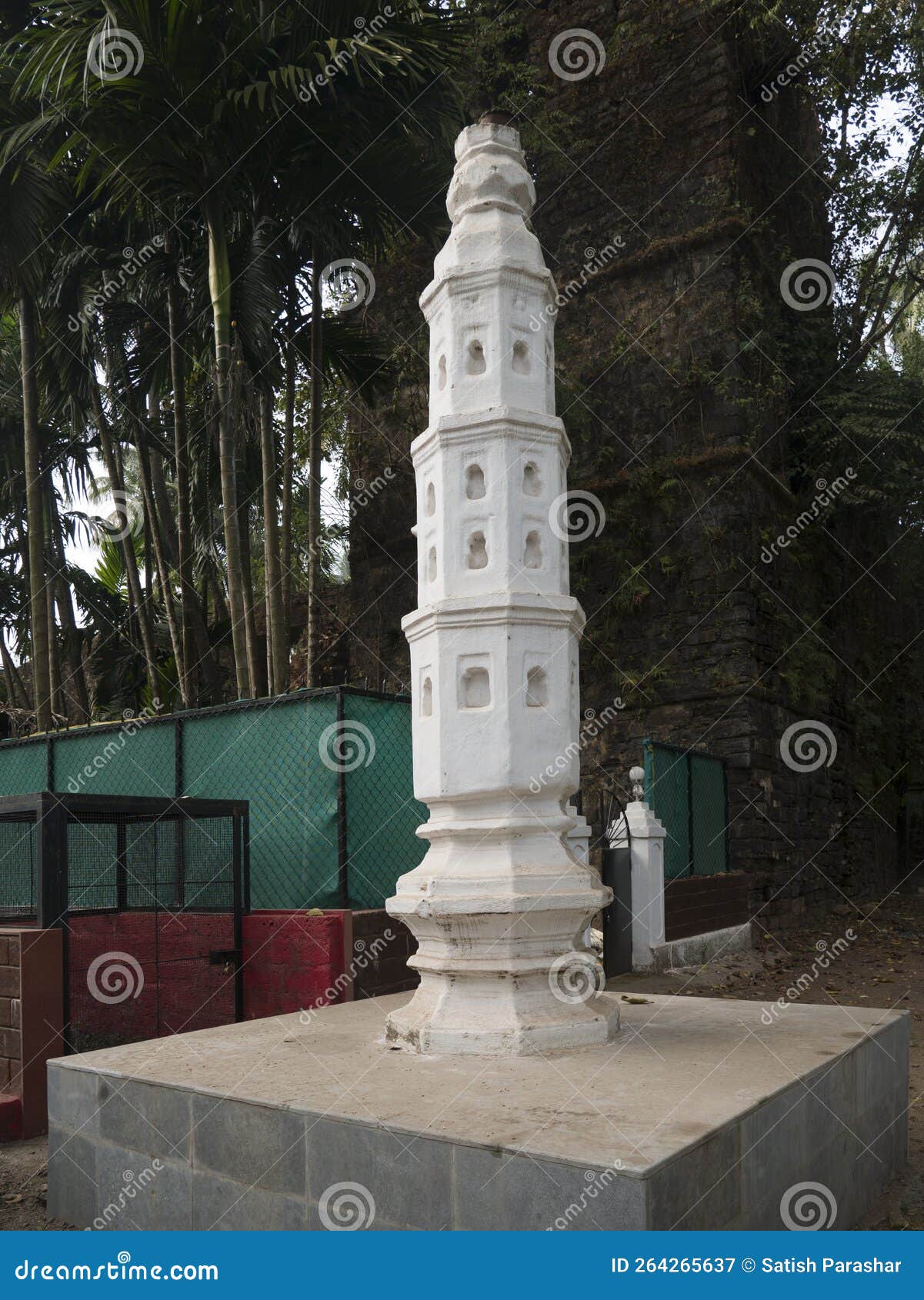 Religious Deepmala Structure at Revdanda Editorial Photography - Image ...