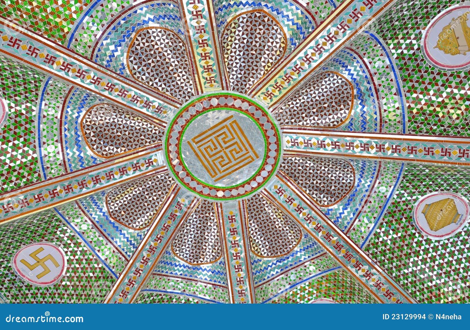 Religious Design Made of Glass Stock Photo - Image of temple, jainism ...