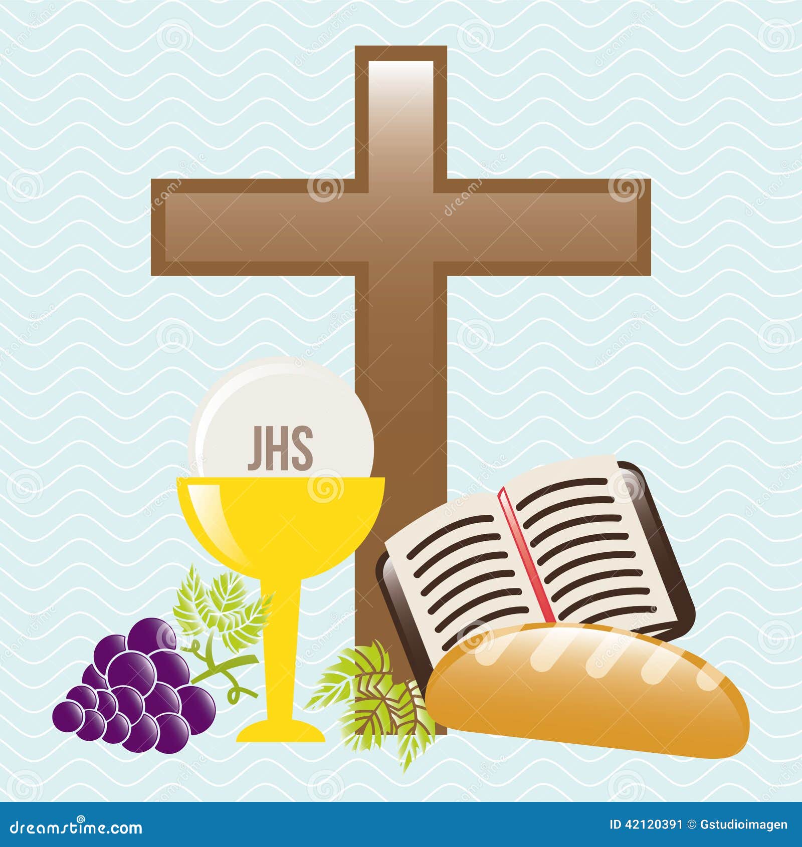 Religious design stock illustration. Illustration of jesus - 42120391