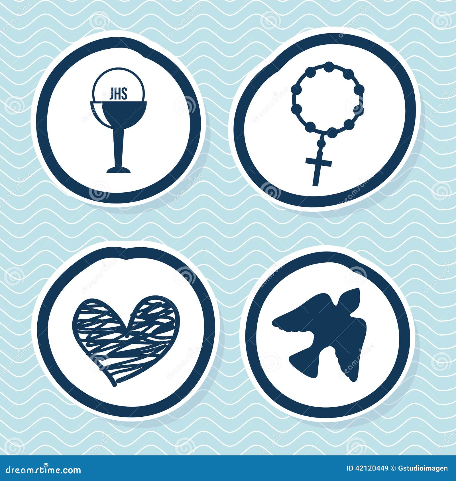 Religious design stock vector. Illustration of prayer - 42120449