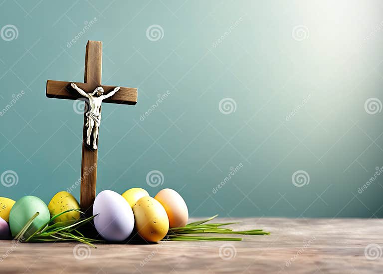 Religous Christian Easter Illustration Stock Illustration ...